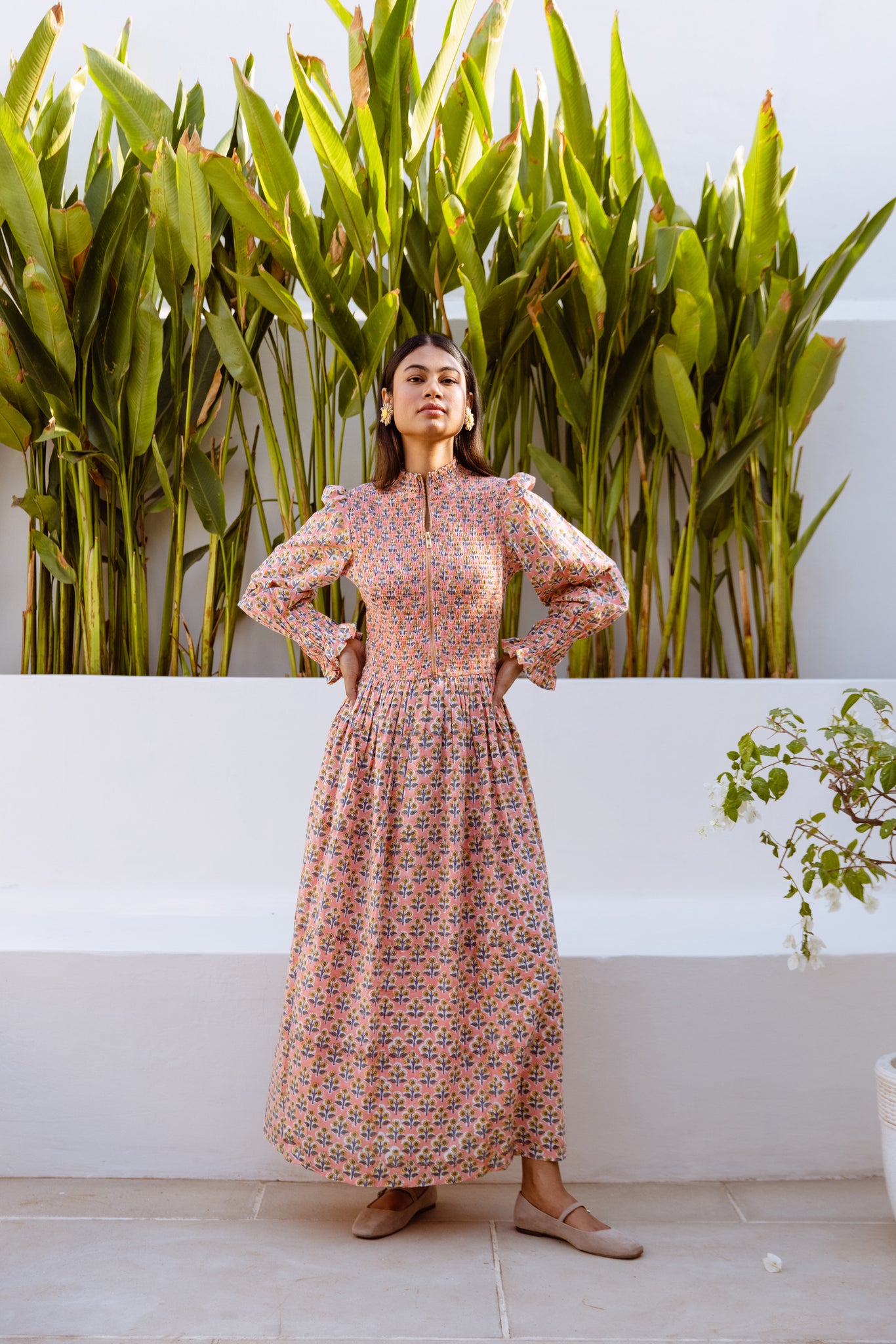 The Caro - Coral Print– HappyCabbageLondon