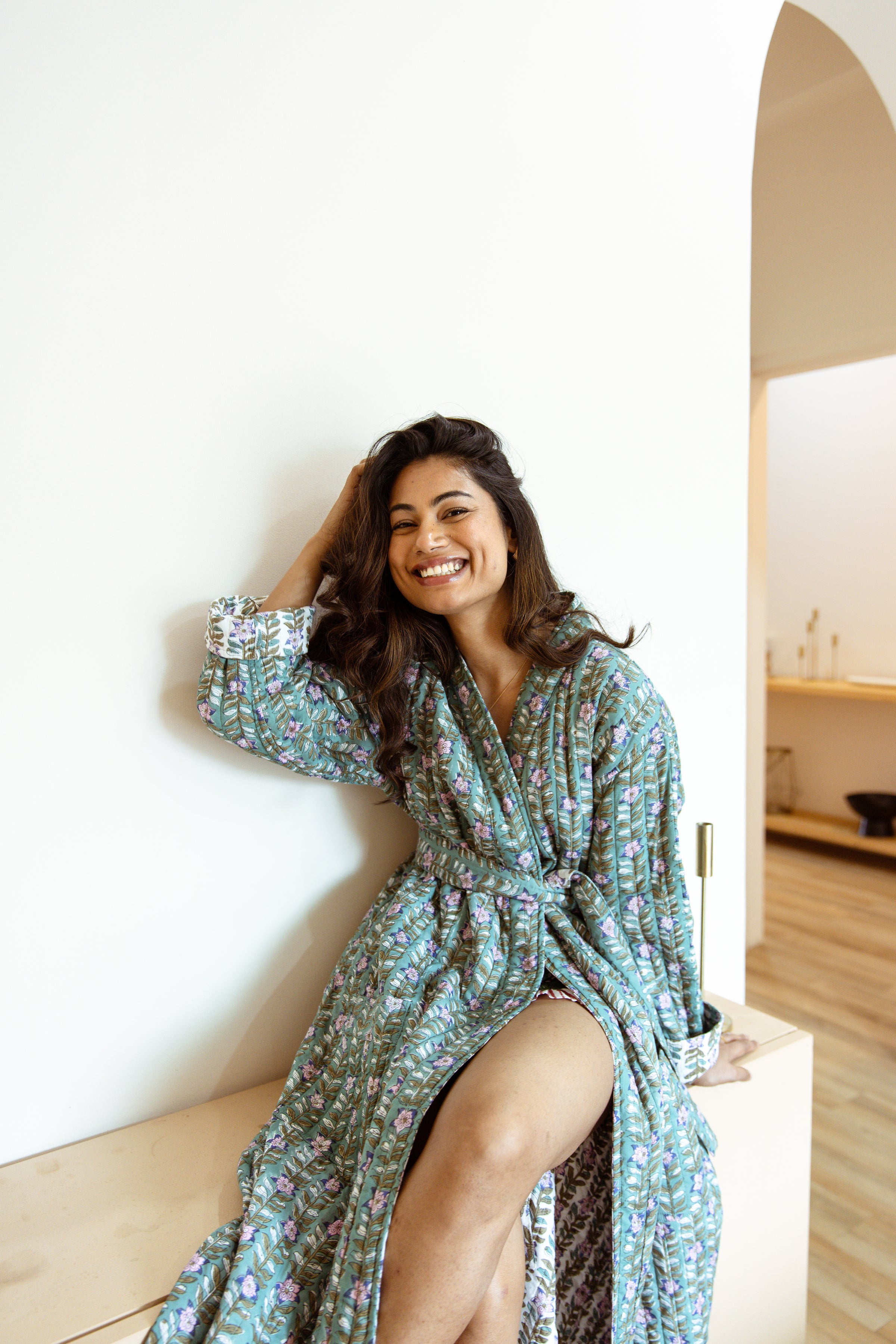 Luxury Quilted Cotton Robes– HappyCabbageLondon