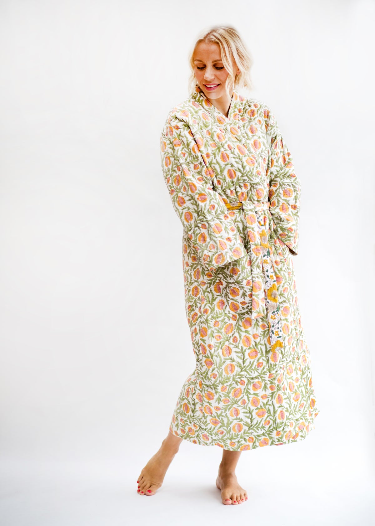 Luxury Quilted Cotton Robes– HappyCabbageLondon