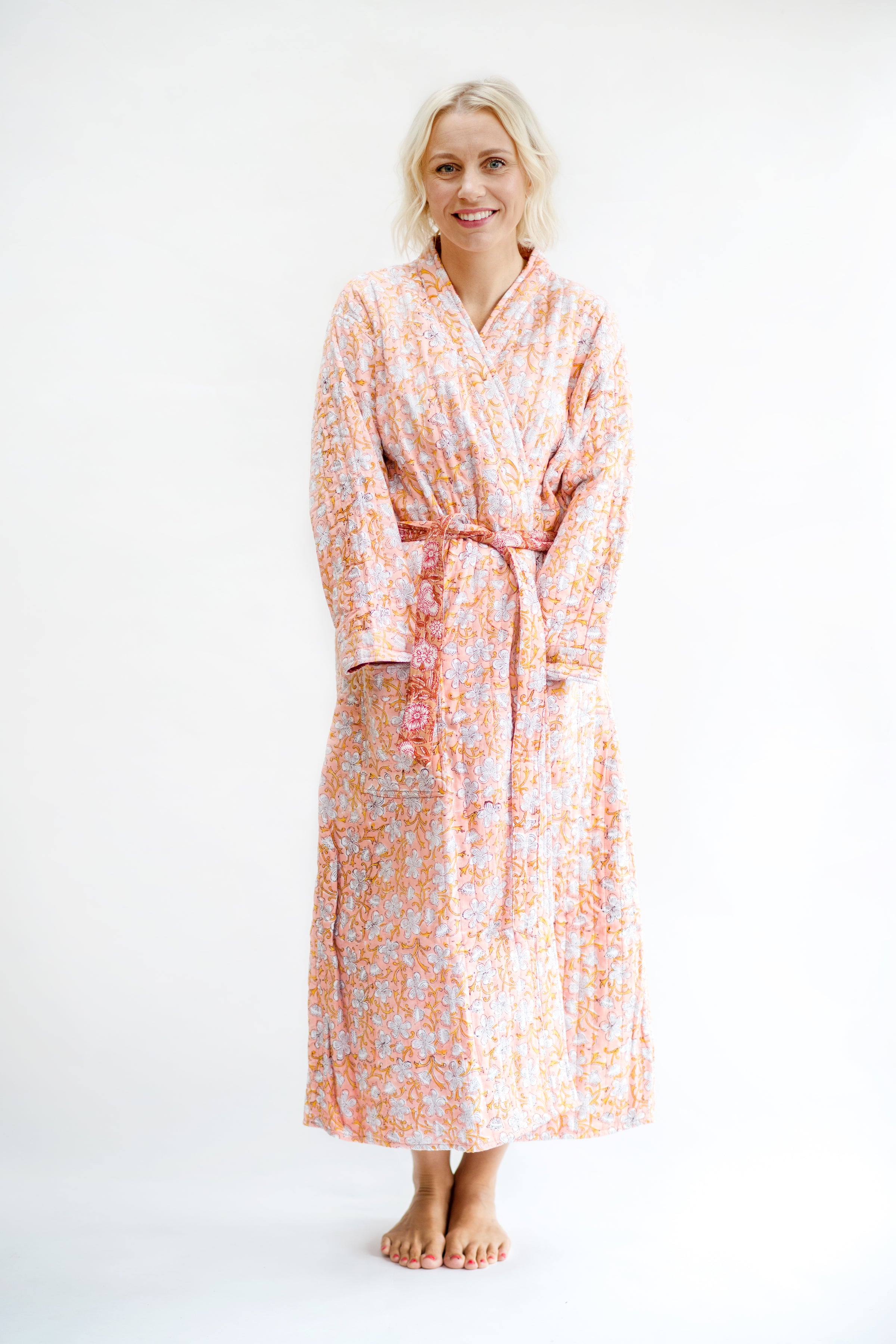 Luxury Quilted Cotton Robes– HappyCabbageLondon