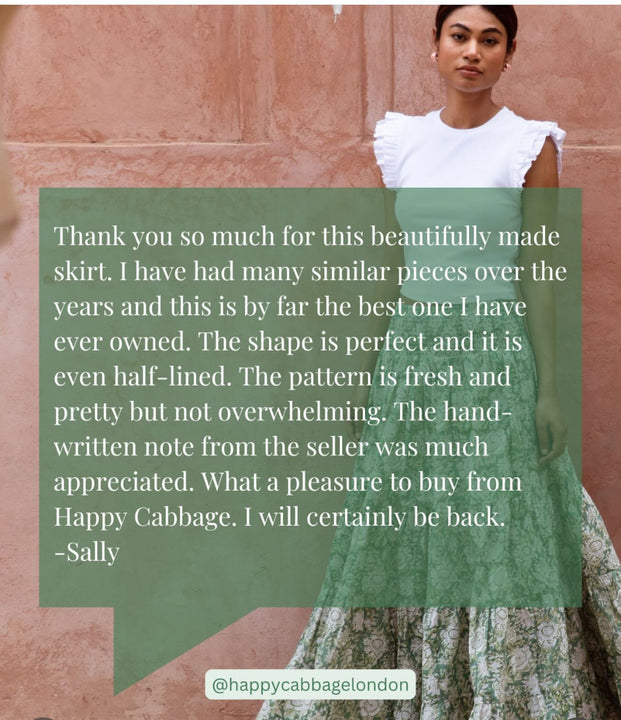 Happy Cabbage London - Beautiful Block Print Nightwear and Clothing ...