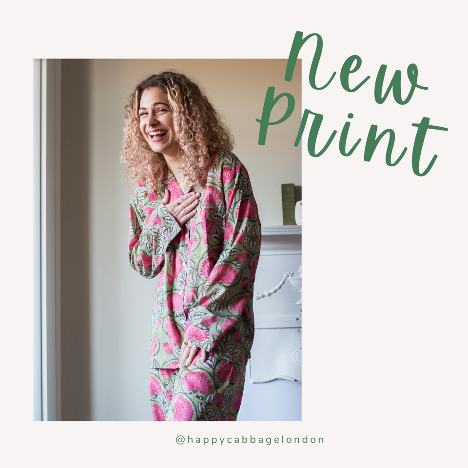 Happy Cabbage London - Beautiful Block Print Nightwear and Clothing ...
