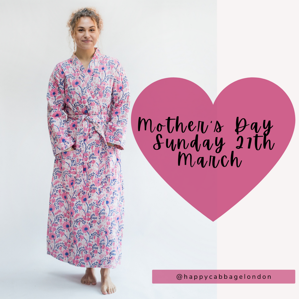 Happy Cabbage London - Beautiful Block Print Nightwear and Clothing ...