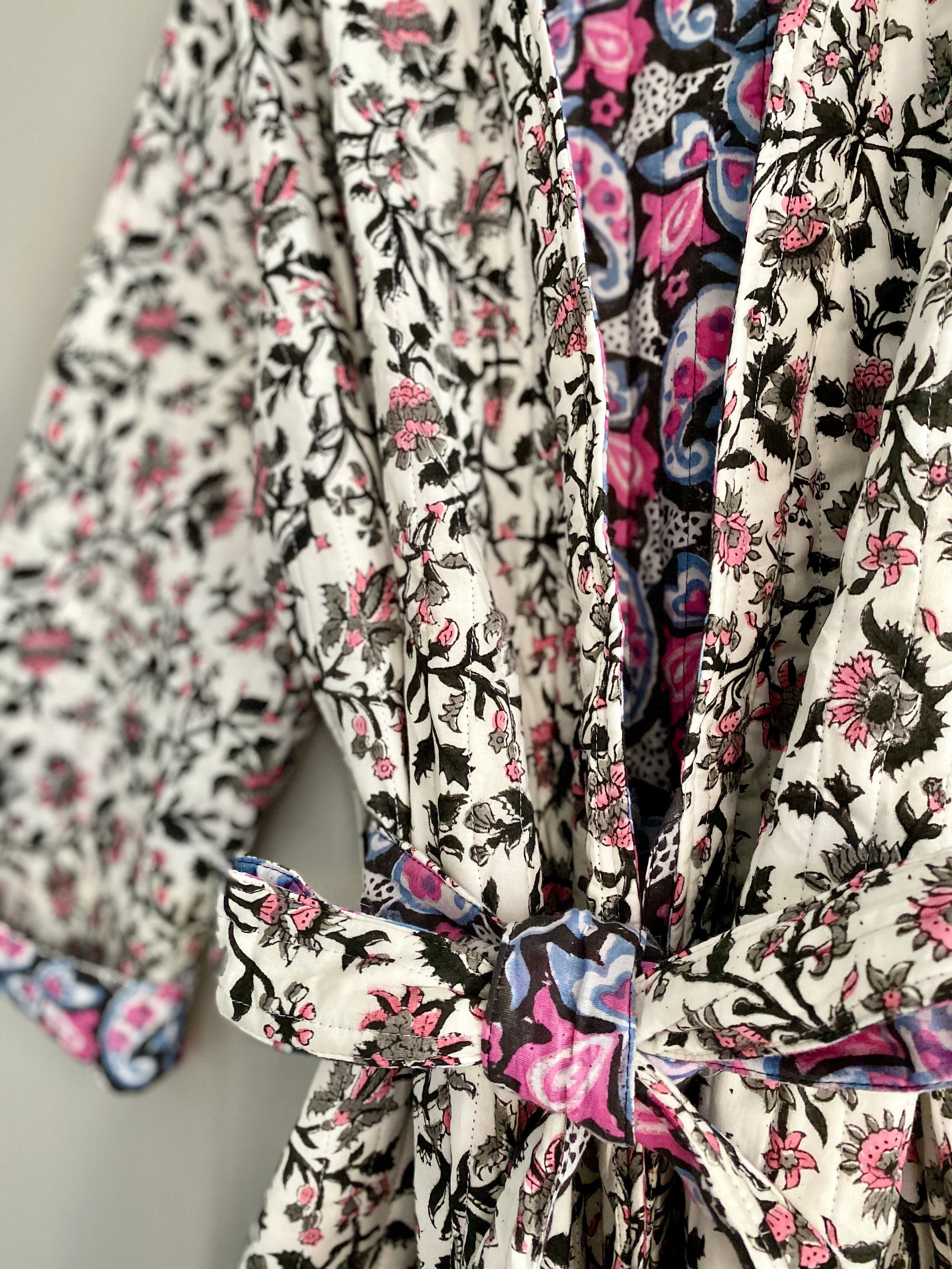 Luxury Quilted Cotton Robes– HappyCabbageLondon