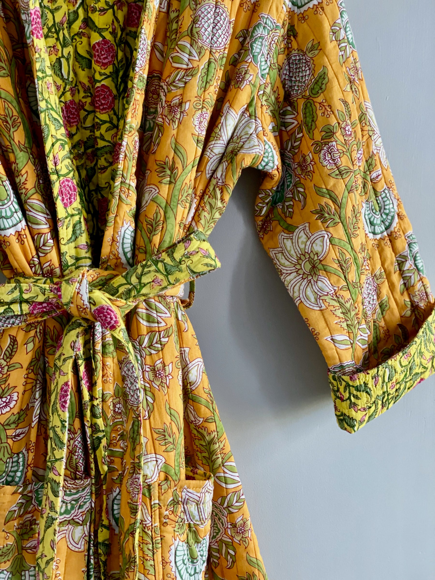 Luxury Quilted Cotton Robes– HappyCabbageLondon