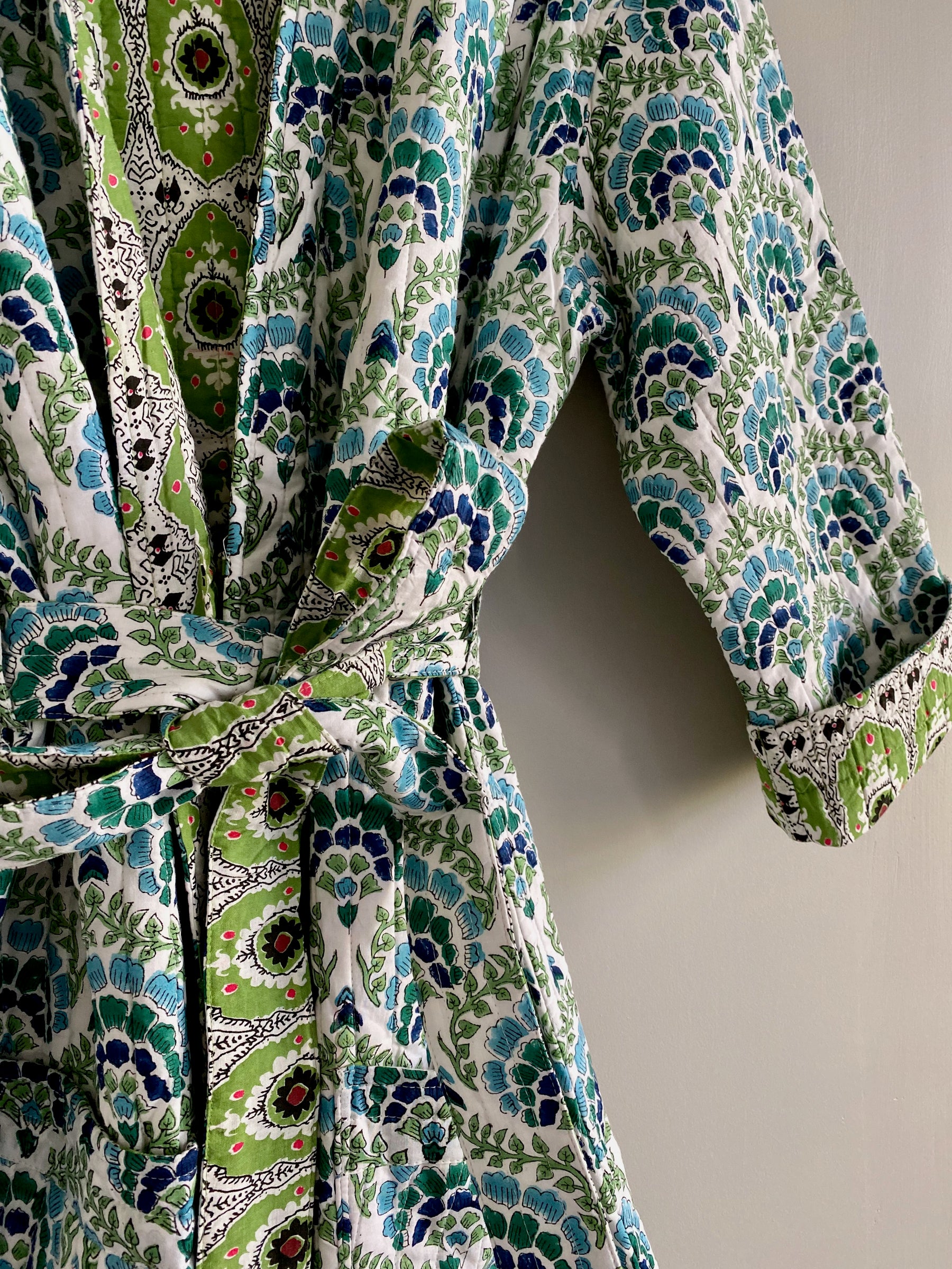 Luxury Quilted Cotton Robes– HappyCabbageLondon