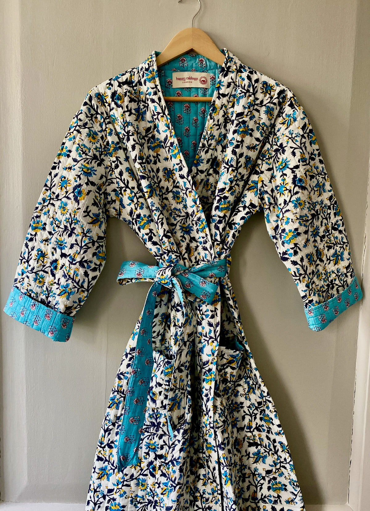 Luxury Quilted Cotton Robes– HappyCabbageLondon