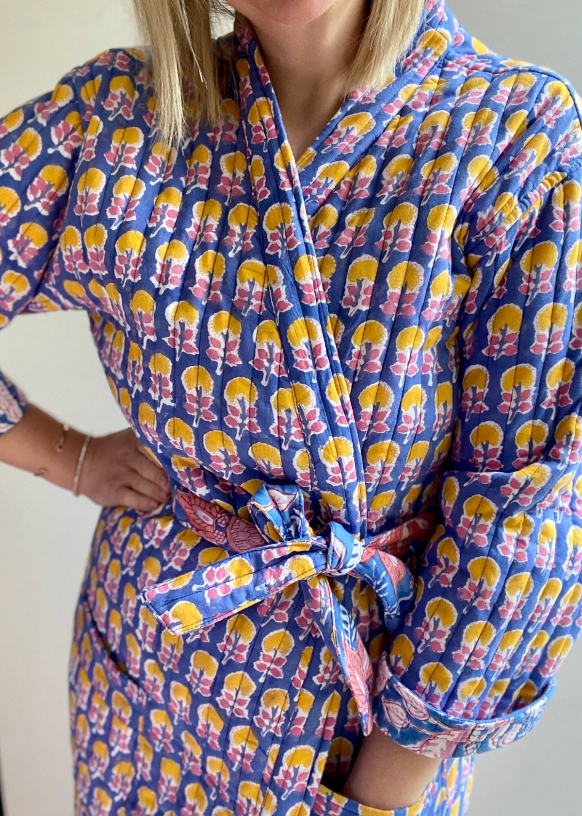 Luxury Quilted Cotton Robes– HappyCabbageLondon