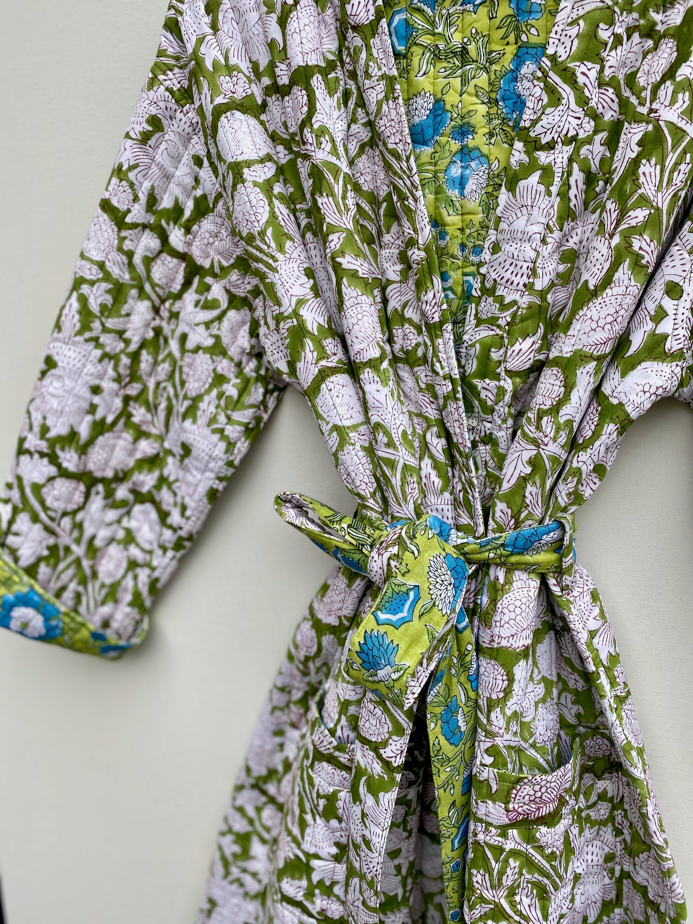 Luxury Quilted Cotton Robes– HappyCabbageLondon